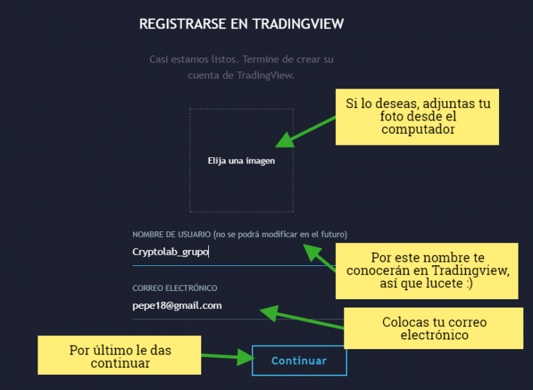 Tradingview como crear cuenta - Conviertete en un trader experto.